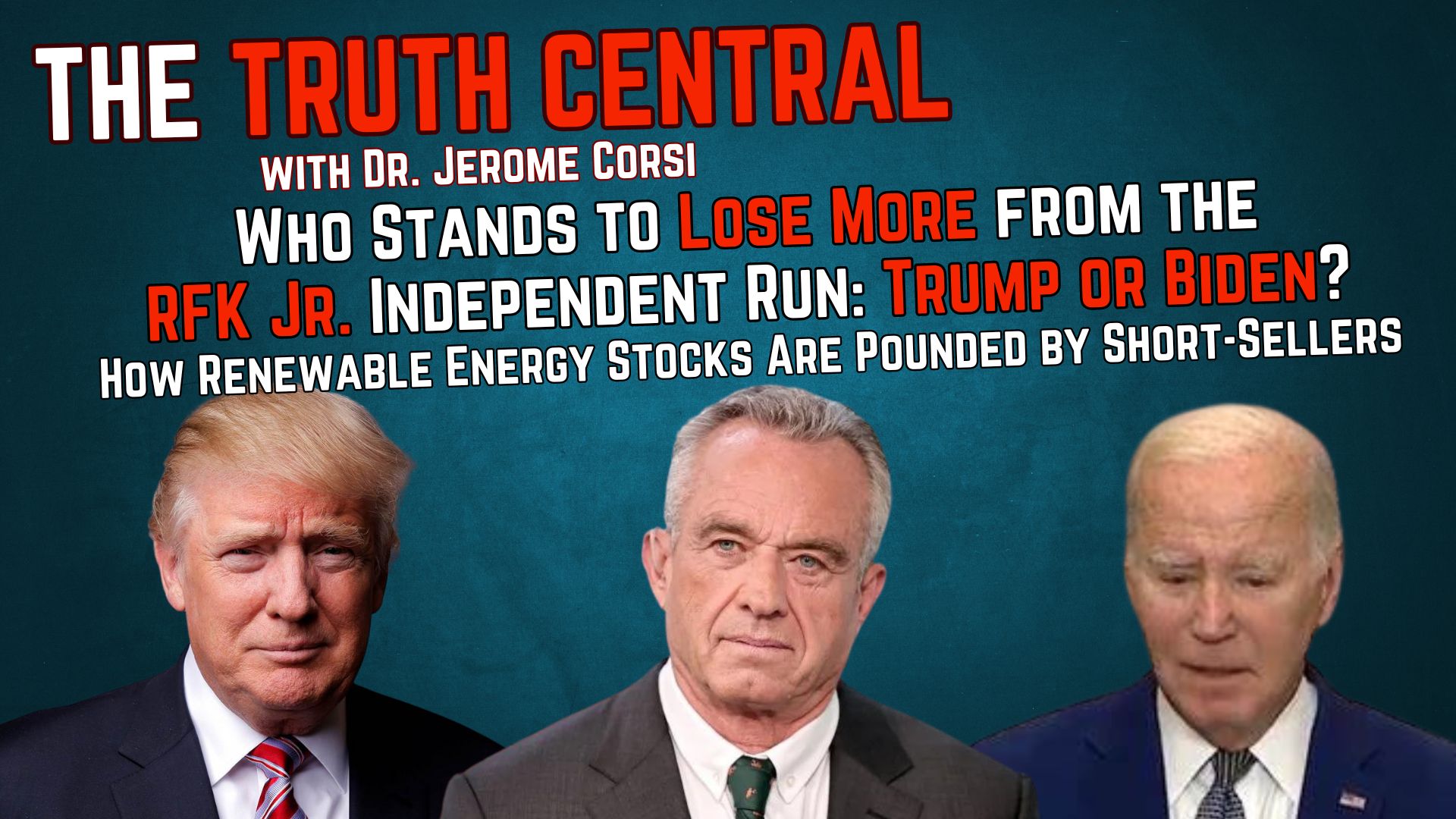 Who Stands to Lose More from the RFK Jr. Independent Run: Trump or ...